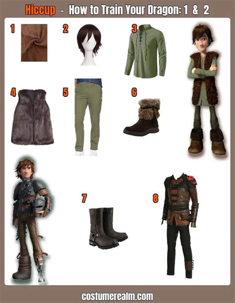 How To Dress Like Hiccup Haddock Guide For Cosplay And Halloween Hiccup