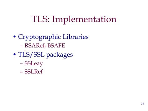PPT An Introduction To SSL TLS And Certificates PowerPoint Presentation ID