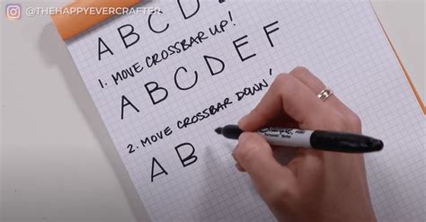 Easy Ways To Improve Your Block Lettering The Happy Ever Crafter Inc