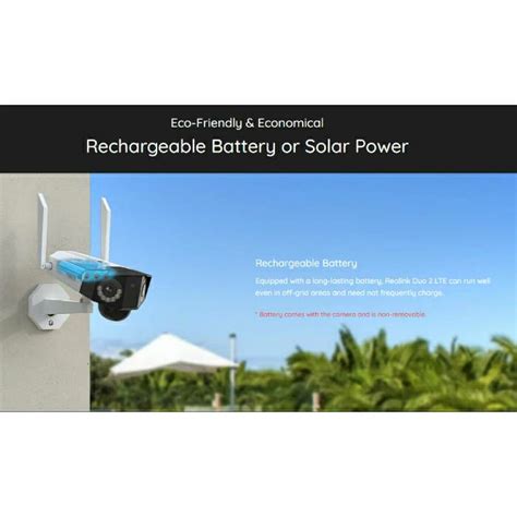 Reolink Duo Lte 4g Baterijska Kamera I Solarni Panel Genius