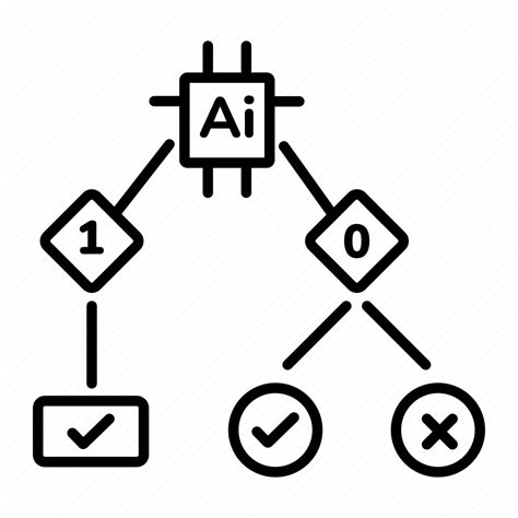 decision tree ai flowchart ai decision ai algorithm ai diagram icon download on iconfinder
