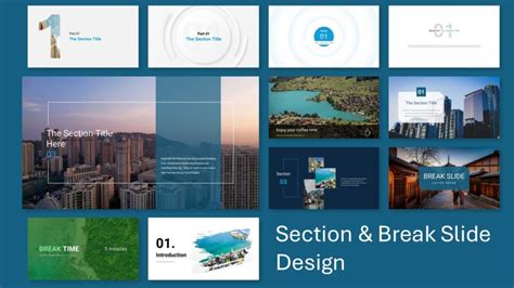 Section Slide And Break Slide Design Just Free Slide