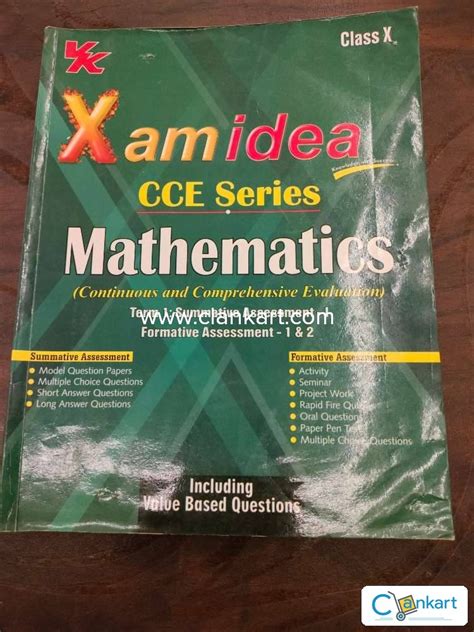 Buy Xam Idea Mathematics Cce Series Term 1 And 2 For Class 10 Book In Excellent Condition At