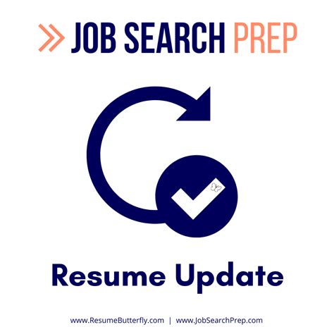resume refresh job search prep