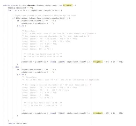 Solved Public Static String Encoder String Plaintext Int