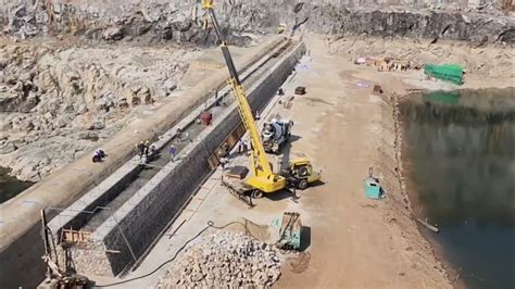 ပေါင်းလောင်းတမံတွင် Hydraulic Elevator Dam Hed တပ်ဆင်၍ ရေပိုမိုသိုလှောင်နိုင်ရေးဆောင်ရွက်ခြင်း