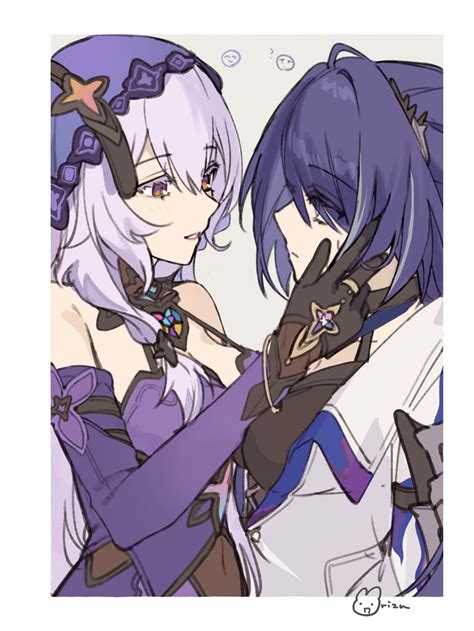 Black Swan And Acheron Honkai And More Drawn By Rizu Danbooru