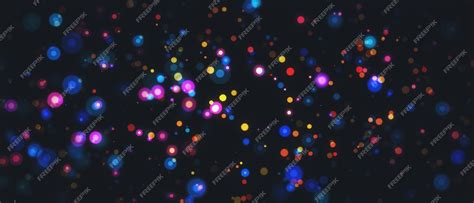 Premium Photo Abstract Blurry Bokeh Christmas On Wide Backdrop