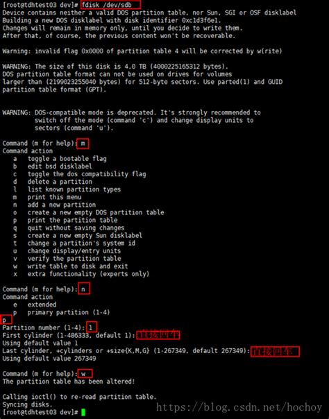 硬盘挂载、分区、格式化为ext4格式mkfsext4 Csdn博客