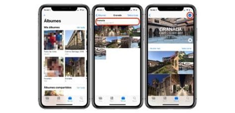 Cómo compartir fotos con otras personas en iOS