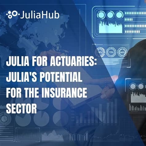 Juliahub On Linkedin Julia For Actuaries Julias Potential For The Insurance Sector