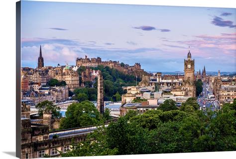 Edinburgh Cityscape Scotland Great Big Canvas
