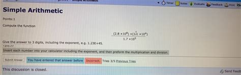 solved timer notes evaluate feedback print simple