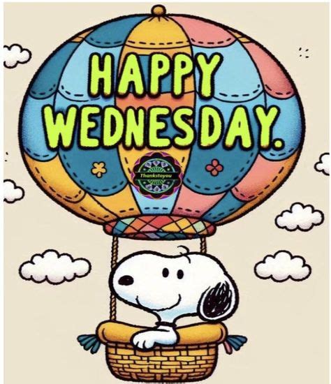 Happy Wednesday Snoopy
