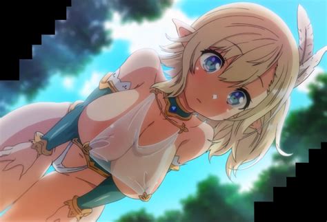 Rule 34 1girls Anime Screencap Areolae Blonde Hair Breasts