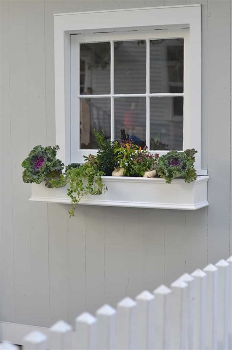 Diy Cedar Window Boxes 22 At Charlottes House