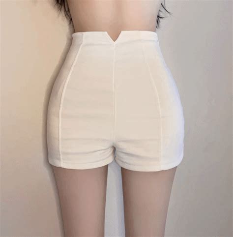 [최저가 허리쏙 쫀쫀스판] 허리들뜸x 몸매보정 하이웨스트 핀턱 반바지 슬랙스 힙업 군살정리 꾸안꾸 섹시 글램 청순 여리 에이블리