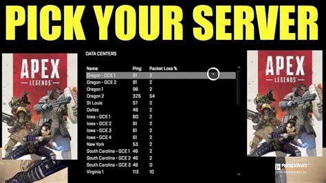 How To Check Ping On Apex Legends Change Servers Reduce Ping Ps4 Xbox