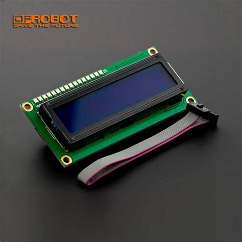 DFRobot I2C 16x2 1602 LCD Screen Display Module Blue Background For