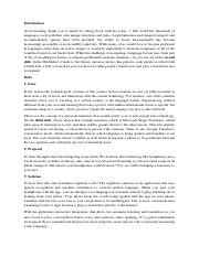 ELC PITCHING SCRIPT Pdf Introduction Good Morning Thank You So