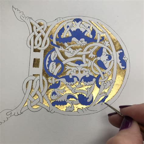 How To Draw Illuminated Letters Illuminated Letters Illumination Art Illustrated Manuscript