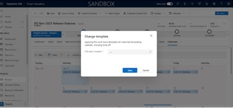 Streamlining Project Scheduling With D365 Project Operations Calendar Control Feature D365 Feeds