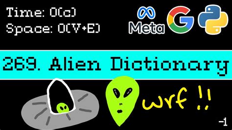 Alien Dictionary Leetcode 269 Blind 75 Explained Graphs Python