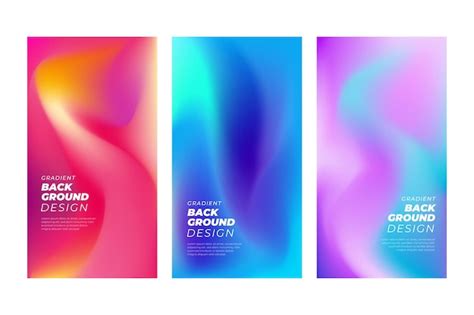 Premium Vector Vector Colorful Abstract Fluid Geometric Gradient