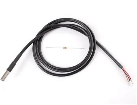 Spectrum Technology Stainless Steel DS B Waterproof Digital Temperature Probe Or Sensor At