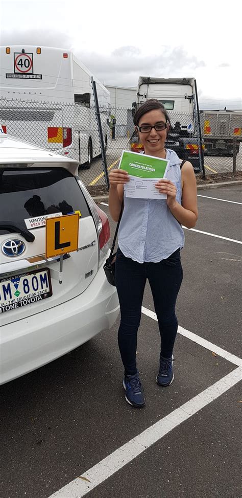 Congratulations Samantha On Transformers Driving School