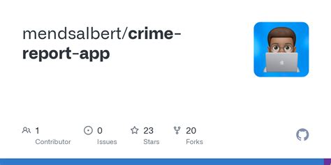 Github Mendsalbert Crime Report App