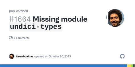 Missing Module `undici Types` · Issue 1664 · Pop Osshell · Github