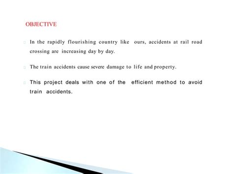 Automatic Railway Gate Detection System Ppt Ppt