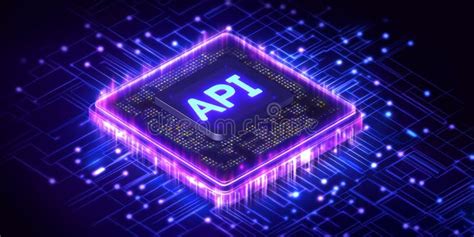 Api Application Programming Interface Stock Illustration