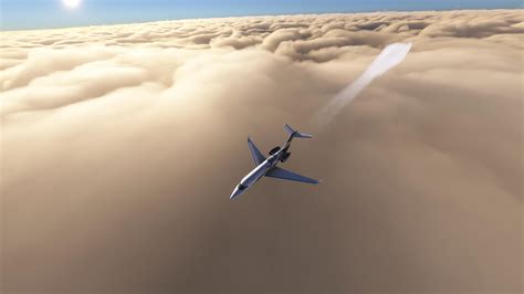 contrails look very blocky resolved microsoft flight simulator forums
