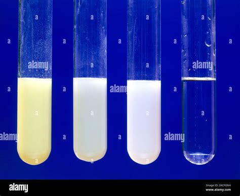 Silver Halide Precipitates From Left To Right These Are Silver Iodide