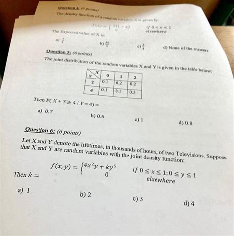 Solved The Expected Value Or X Is If 0 Chegg Com
