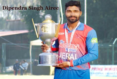 nepal s batter dipendra singh airee reached the milestone