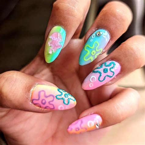 10 Trendy Spongebob Nails Ideas Youll Love