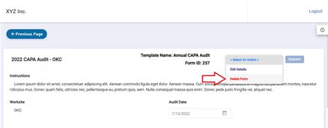 How To Edit Delete An A I CAPA Review Form SafetySkills Support