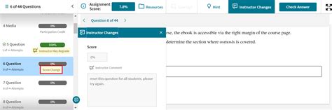 achieve sapling learning high school answering free response