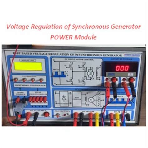 Voltage Regulation Of 3ph Synchronous Generator At ₹ 92000piece