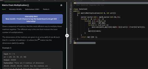 how dynamic programming solved matrix chain multiplication bishal das