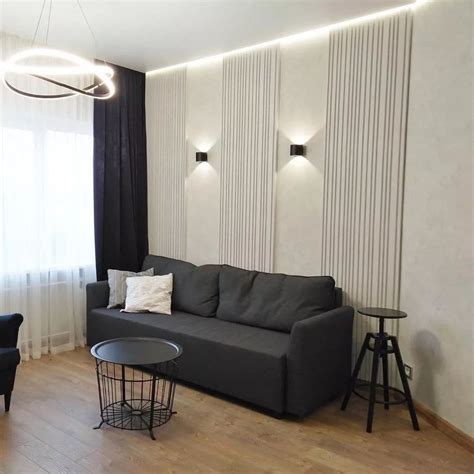 Дизайн стіни у вітальні 83 фото ідеї інтерєру Набудували