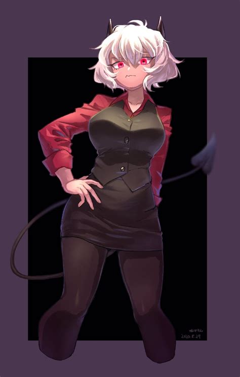 Malina Helltaker Drawn By Agesen Danbooru