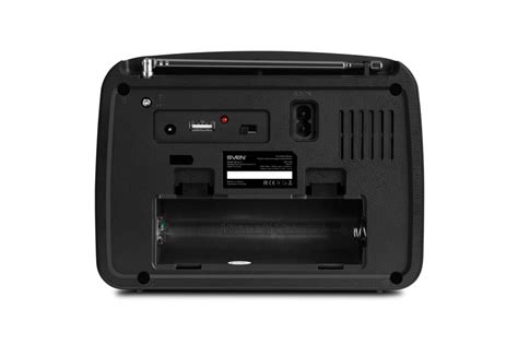 Портативный радиоприемник SVEN SRP-555 black-silver (00800007) купить в ...