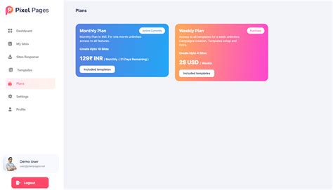 pixel pages documentation