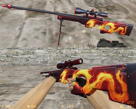 Skin Awp Wildfire Cs Go Hd Para Cs 1 6 Cs Revo