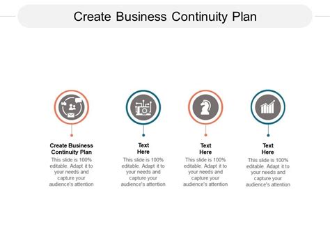 Create Business Continuity Plan Ppt Powerpoint Presentation File Skills