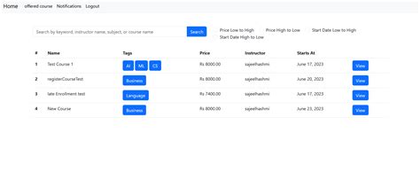 Online Learning Platform Online Learning Platform Django